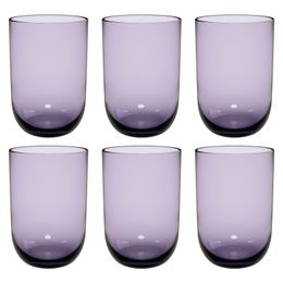 like. by Villeroy & Boch Longdrinkbecher Like Glass 385 ml 6er Set