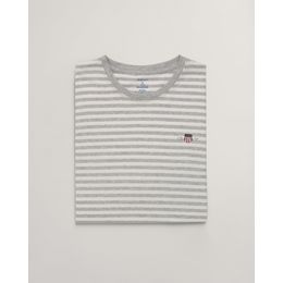 Gant Shield Pyjama-T-Shirt mit Streifen
