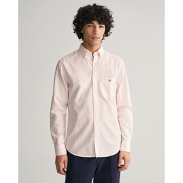 Gant Regular Fit Oxford-Hemd mit Banker-Streifen