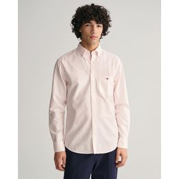 Gant Regular Fit Classic Oxford-Hemd mit Bankerstreifen