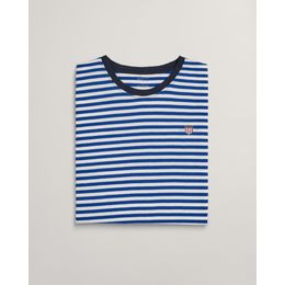 Gant Shield Pyjama-T-Shirt mit Streifen