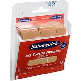 Refill-Einsatz Salvequick® 6444, für Pflasterspender & Pflasterbox, 40 Pflasterstrips, elastisch