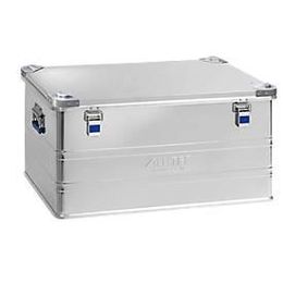 Transportbox ALUTEC INDUSTRY 157, Aluminium, 157 l, L 782 x B 585 x H 410 mm, mit Stapelecken, stabiler Deckel