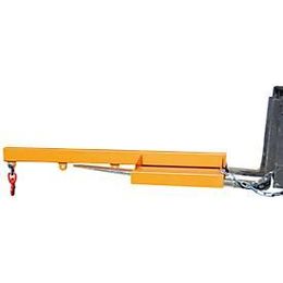 Bauer Lastarm für Gabelstapler, 1600-5,0, orange RAL 2000