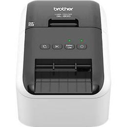 Brother Etikettendrucker P-touch QL-800, mit Rot-Schwarz-Druckfunktion