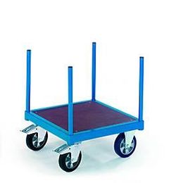 ROLLCART Langmaterialroller, 620 x 620 mm, Tragkraft 1.000 kg