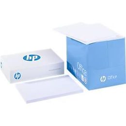 HP Kopierpapier Hewlett Packard Office, DIN A4, 80 g/m², weiß, 1 Maxibox = 2500 Blatt