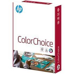 HP Kopierpapier Hewlett Packard ColorChoice, DIN A4, 100 g/m², hochweiß, 1 Paket = 500 Blatt