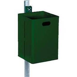 Abfallbehälter, grün (RAL 6005)