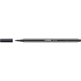 Stabilo® Fasermaler Pen 68, schwarz, 10 Stück