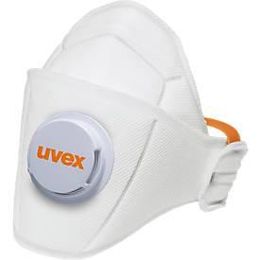 Atemschutzmaske Uvex silv-Air 5210 premium, FFP2 NR D, Faltmaske mit Ausatemventil, 15 Stück