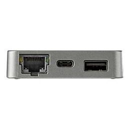 StarTech.com USB C Multiport Adapter mit HDMI und VGA - Mac / Windows / Chrome / Android - USB-C & A Ports - Mobiler USB-C Adapter (DKT31CHVL) - Dockingstation - USB-C - VGA, HDMI - GigE - TAA-konform