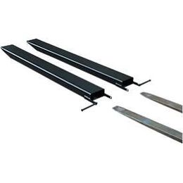 Bauer Gabelverlängerung für Flurförderzeuge, offene Ausführung, L 1800 x B 100 x 45 mm, schwarz