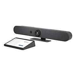Logitech Small Room with Tap + Rally Bar Mini for Microsoft Teams Room on Android - Kit für Videokonferenzen (Videoleiste, Touch-Controller) - Zertifiziert für Microsoft Teams