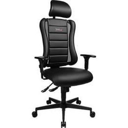 Topstar Gaming Stuhl SITNESS RS, 3D-Sitzfläche, Synchronmechanik, Sitzzeit 8 Std., schwarz/schwarz