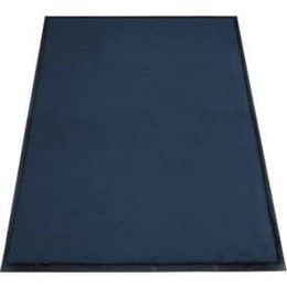 Schmutzfangmatte miltex Eazycare Style, eckig, antistatisch, UV-beständig, waschbar, High-Twist-Nylon & Niltrilgummi, 800 x 1200 mm, stahlblau