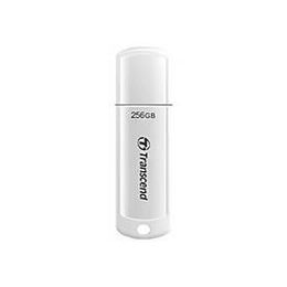 Transcend JetFlash 730 - USB-Flash-Laufwerk - 256 GB - USB 3.1 Gen 1 - weiß