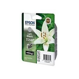 Epson T0597 - 13 ml - Schwarz - original - Blister mit RF- / akustischem Alarmsignal - Tintenpatrone