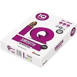 Kopierpapier Mondi IQ Smooth, DIN A4, 160 g/m², hochweiß, 1 Karton = 5 x 250 Blatt