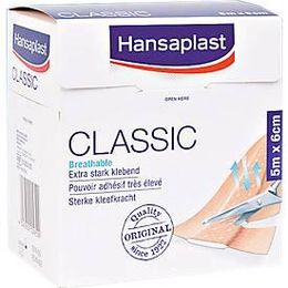 Hansaplast Classic-Pflaster, 5 m x 6 cm
