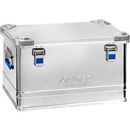 Transportbox ALUTEC INDUSTRY 60, Aluminium, 60 l, L 350 x B 245 x H 315 mm, mit Stapelecken, stabiler Deckel