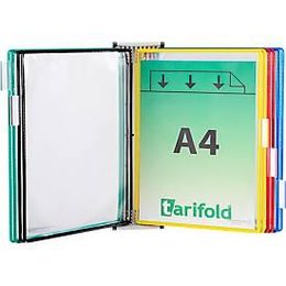 Tarifold Wandsichttafelsystem, magnetisch, DIN A4, 10 Tafeln