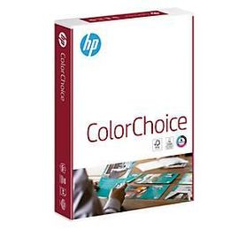 HP Kopierpapier Hewlett Packard ColorChoice, DIN A4, 120 g/m², hochweiß, 1 Karton = 8 x 250 Blatt