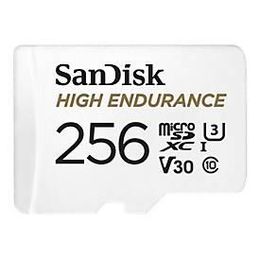 Sandisk High Endurance - Flash-Speicherkarte - 256 GB - microSDXC UHS-I