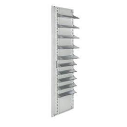 Schäfer Shop Türregalböden SSI Schäfer, für Magazinschrank MS-M 2512, weißaluminium, 1 Satz