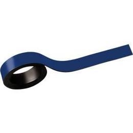 Schäfer Shop Maul Magnetstreifen, beschriftbar, 2 Stück, L 1000 x B 15 mm, blau