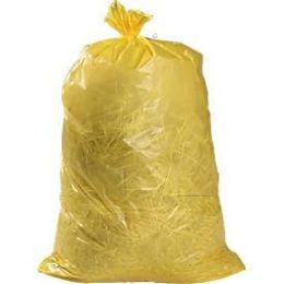 Deiss Abfallsäcke Premium, Material LDPE, 120 l, gelb, 100 Stück