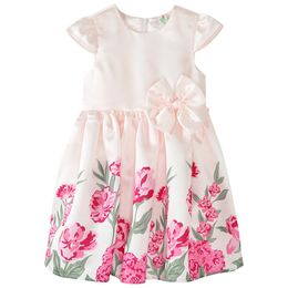 Topolino Festliches Mädchen Kleid mit Blumen-Print