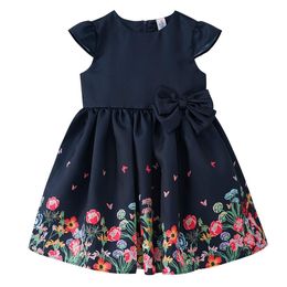 Topolino Festliches Mädchen Kleid mit Blumen-Print