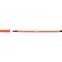 Stabilo® Fasermaler Pen 68, rot, 10 Stück