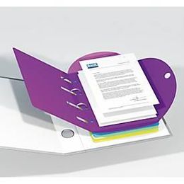 Dokumentenmappe TARIFOLD Smartfolder, Format A4, für bis zu 80 Blatt, Karton, farbsortiert, 6 Stück