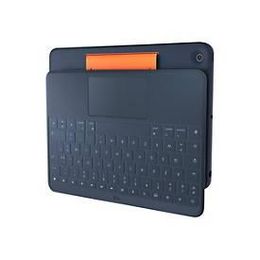 Logitech Rugged Combo 3 Touch for Education - Tastatur und Foliohülle - mit Trackpad - Apple Smart connector - QWERTZ - Deutsch