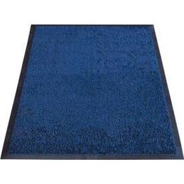 Schmutzfangmatte Eazycare Wash, High-Twist-Nylon, 600 x 850 mm, blau