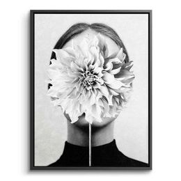 DOTCOMCANVAS® Leinwandbild White flower