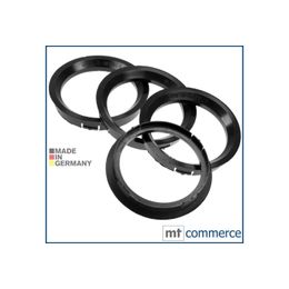 rkc Reifenstift 4X Zentrierringe schwarze Felgen Ringe Made in Germany