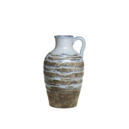 Chic Antique Dekovase Chic Antique * Maxim Vase Bodenvase mit Griff in opal H50/D30 cm (1 St)