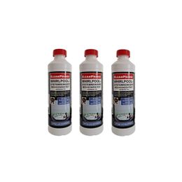 CleanPrince Whirlpoolreiniger 3 x 500 ml Systemreiniger Hygienemittel (Reinigungsmittel & Desinfektionsmittel)