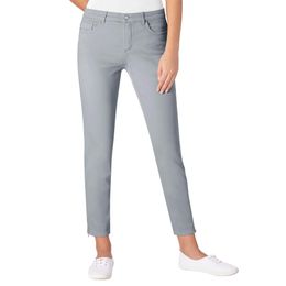 Stretch-Jeans Ascari Gr. 36, Normalgrößen, grau Damen Jeans Stretch