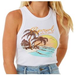 Rip Curl - Women's Sunset Ribbed Tank - Tank Top Gr M weiß