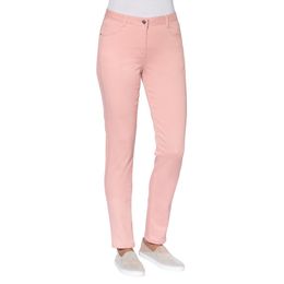 Bequeme Jeans Casual Looks Gr. 23, Kurzgrößen, rosa (rosenquarz) Damen Jeans