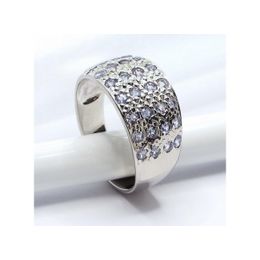 Goldene Hufeisen Silberring Echter Tansanit Ring 925 Sterling-Silber Rhodiniert