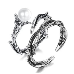 AquaBreeze Partnerring Silber 925 für Damen Herren Verstellbare Zirkonia Silber Ringe Set (1-tlg.