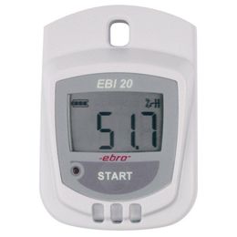 EBRO Klimamesser EBRO 1601-0044-Z EBI 20-TH1 Multi-Datenlogger Messgröße Luftfeuchtigk