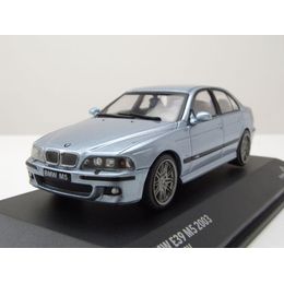 Solido Modellauto BMW M5 E39 2003 blau metallic Modellauto 1:43 Solido