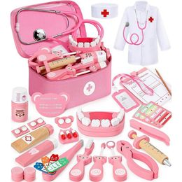 LENBEST Spielzeug-Arztkoffer Doktorkoffer für Kinder ab 3