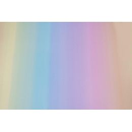 Star Geschenkpapier, Geschenkpapier Regenbogen Farbverlauf 70cm x 2m Rolle Bunt Pastell